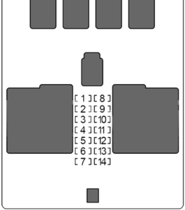 MINI Cooper / Hatch / One / JCW (F55, F56, F57; 2013-2018) fuses and ...